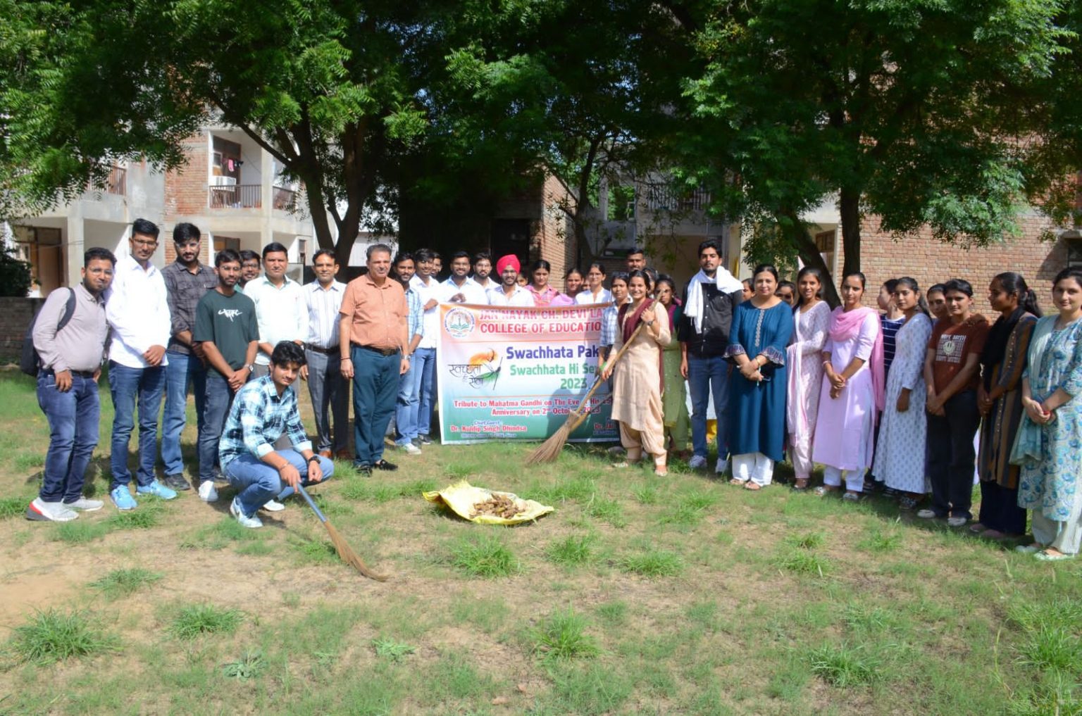 Cleanliness Awareness Rally | JCD PG College of Education